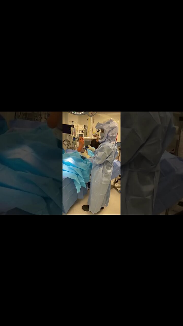 Cleaning The Foot Before Surgery