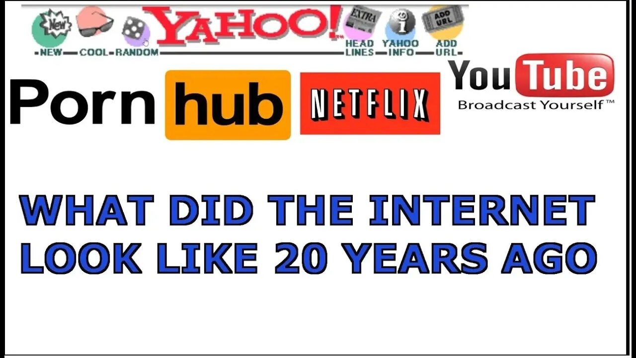 WHAT DID THE INTERNET LOOK LIKE 20 YEARS AGO? "JOHNNY'S OLD VIDEOS YOU ...