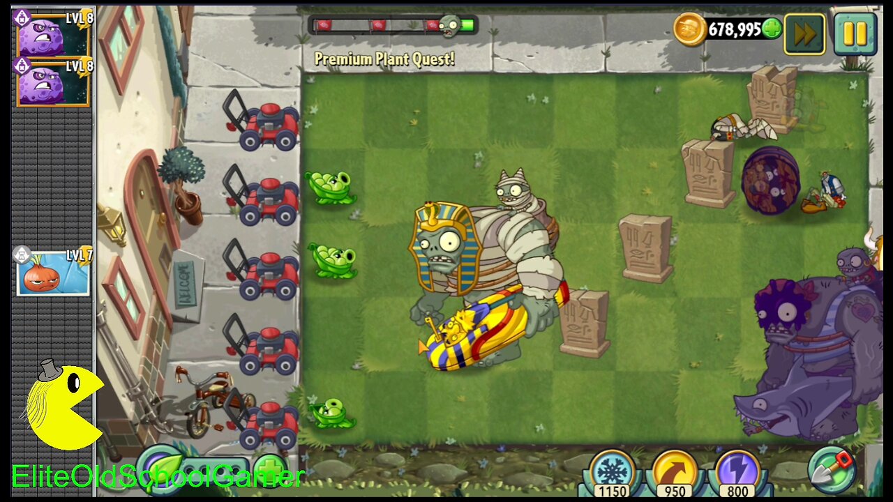 Plants vs Zombies 2 - Epic Quest - Seedium Plant Showcase - Puffball ...