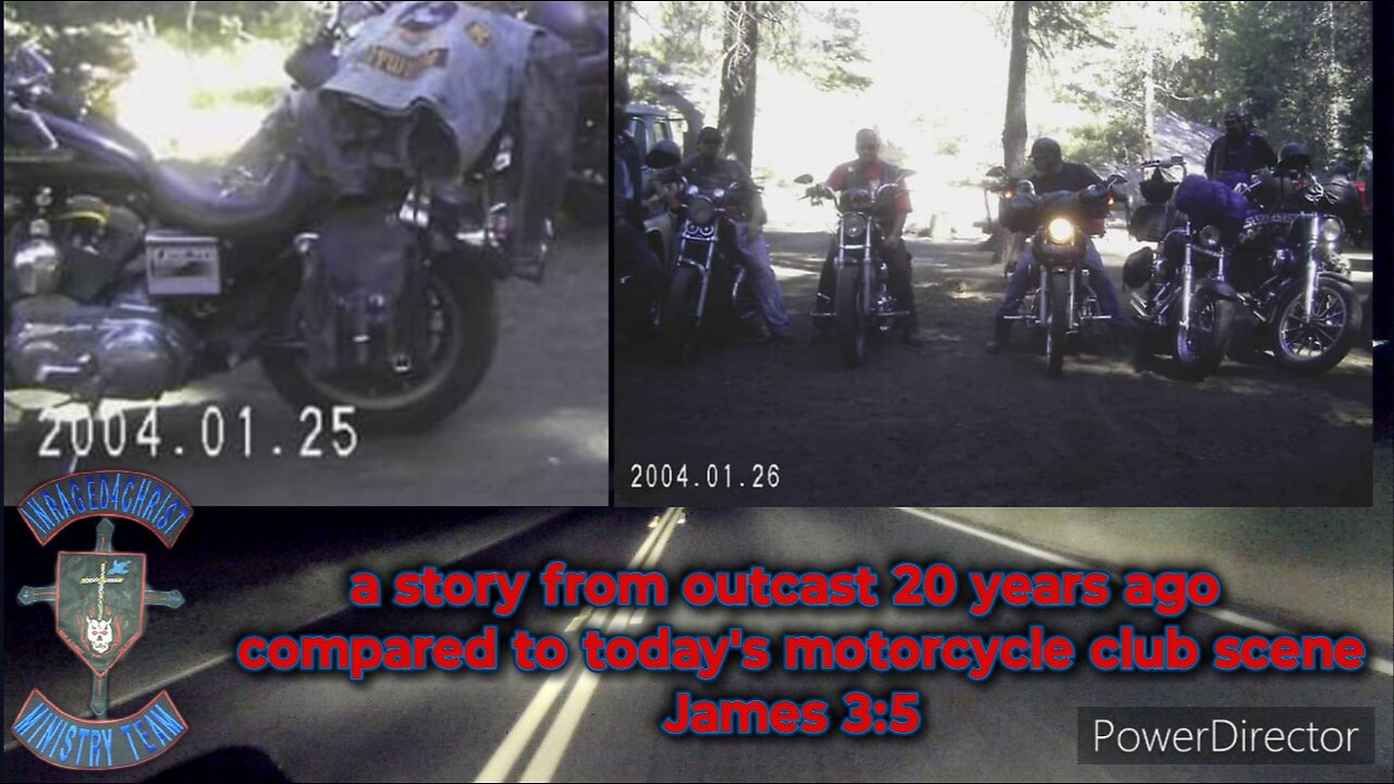 a story from outcast 20 years ago compared to today's motorcycle club ...