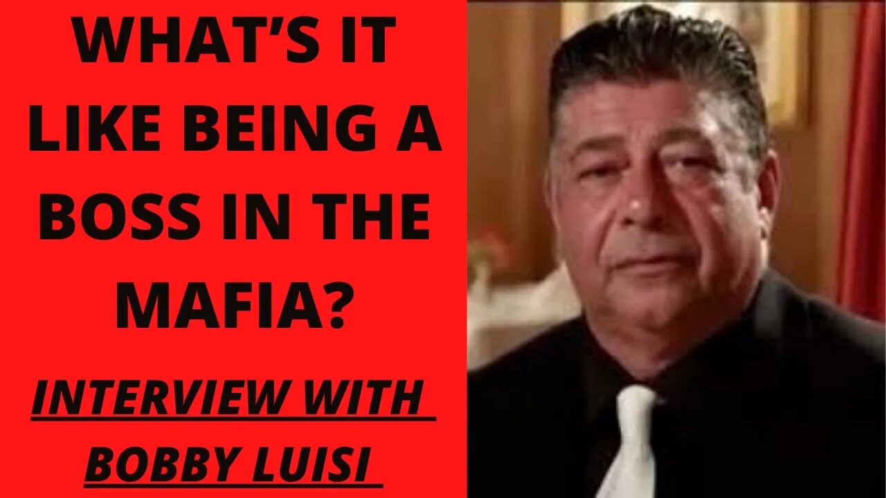 Sit Down With Mob Boss Bobby Luisi (Philly Mob Boss, Patriarca Mob ...
