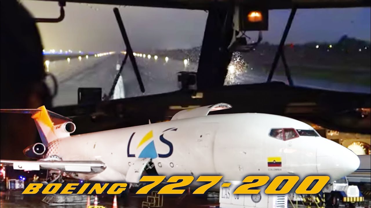 Boeing 727-200F ULTIMATE COCKPIT MOVIE - Multicam Bogota-Panama ...