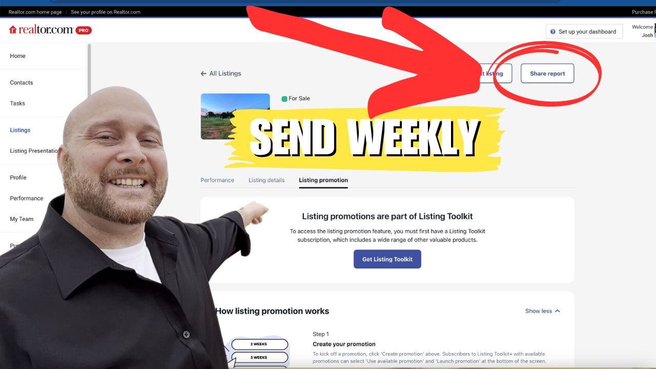 REALTORs - Easily Send Your Seller’s Their Listing Reports WEEKLY with ...