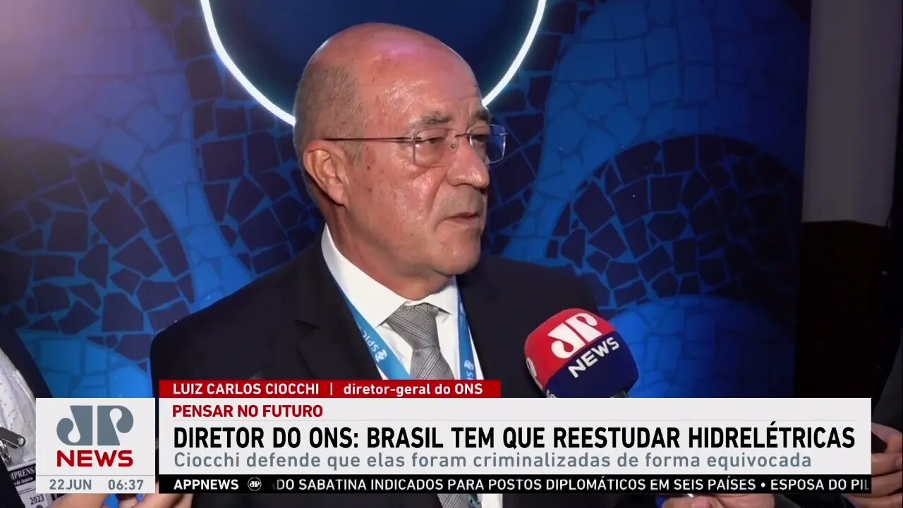 Diretor do ONS: “Brasil tem que reestudar hidrelétricas”
