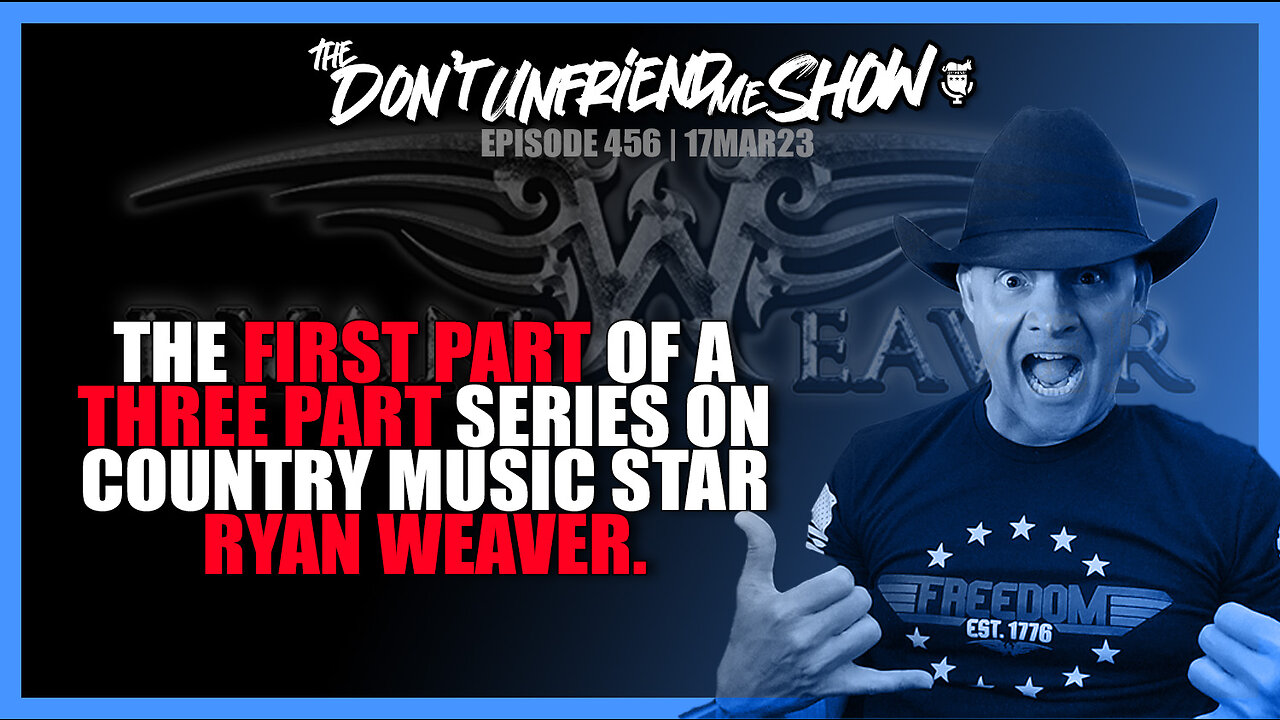Country Music Star, Ryan Weaver sits down with us for part 1 of 3 ...