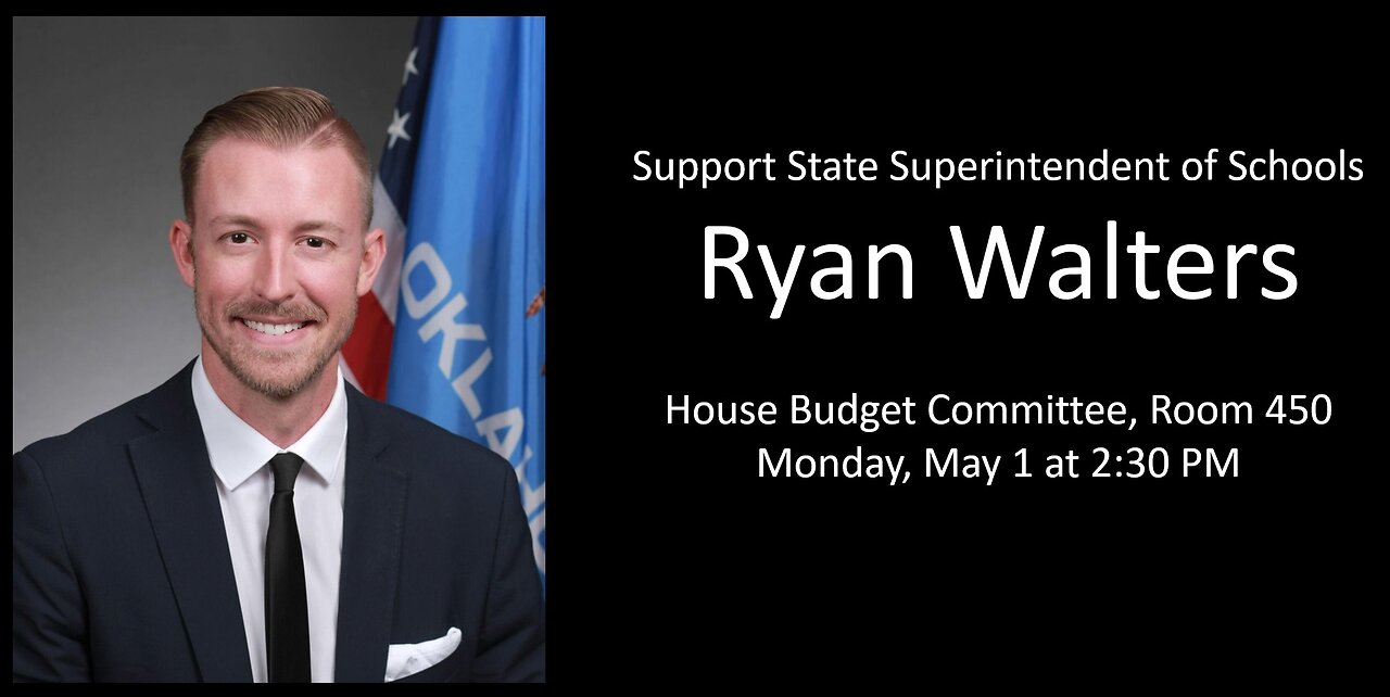 Support Ryan Walters as he defends our kids