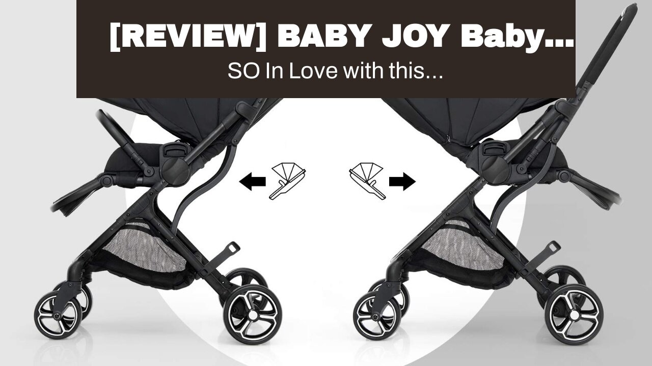 [REVIEW] BABY JOY Baby Stroller, 2 in 1 Convertible Carriage Bassinet ...