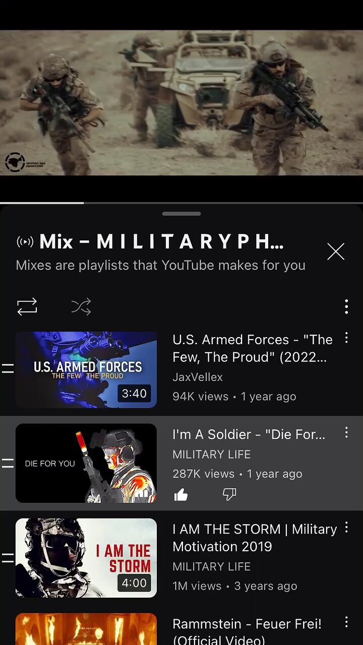 Jax Vellex music : military