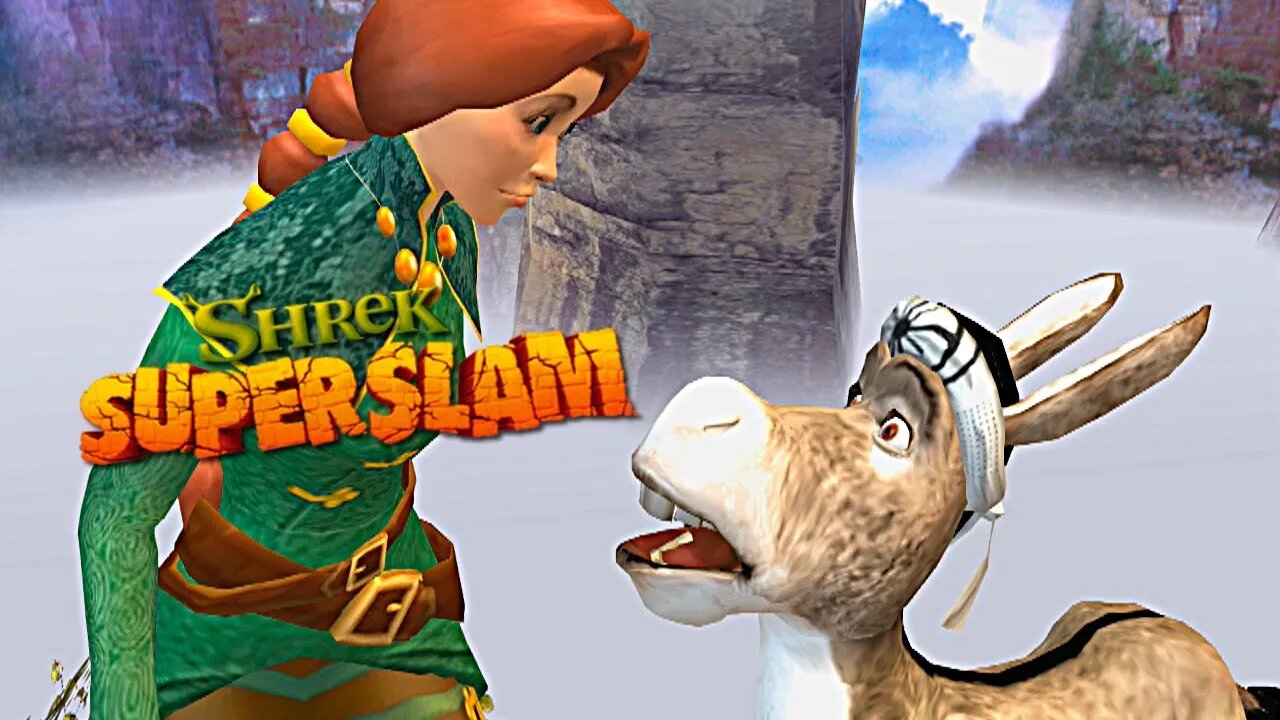 SHREK SUPERSLAM (PS2) #2 - Continuando o jogo Shrek Super Slam ...
