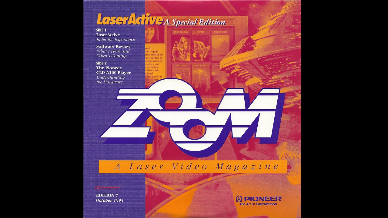 ZOOM A Laser Video Magazine Edition 7 October 1993 Laseractive A ...