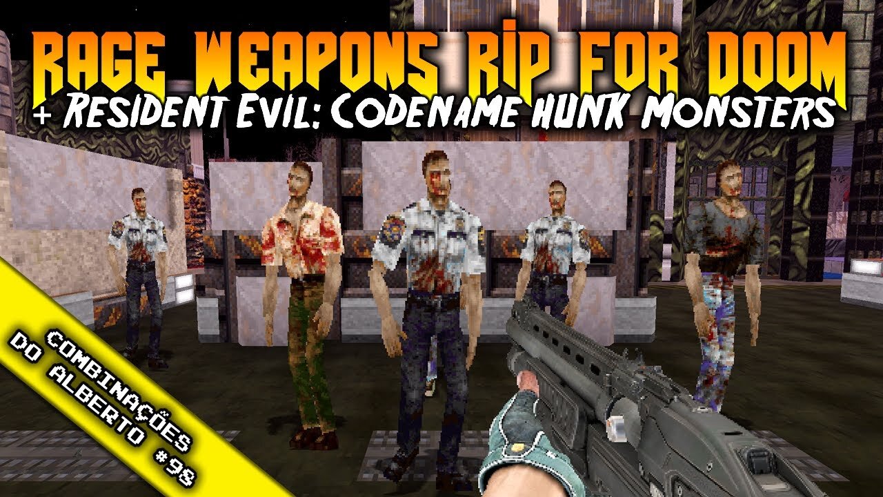Rage Weapons Rip for Doom + Resident Evil: Codename HUNK Monsters ...
