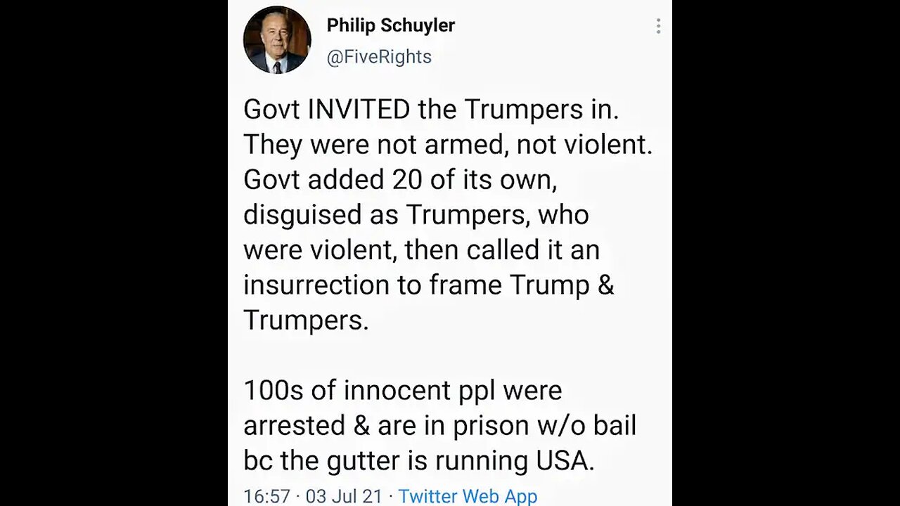 Feds Won't Release Jan 6 Footage Bc It Would Expose Identity Of ...