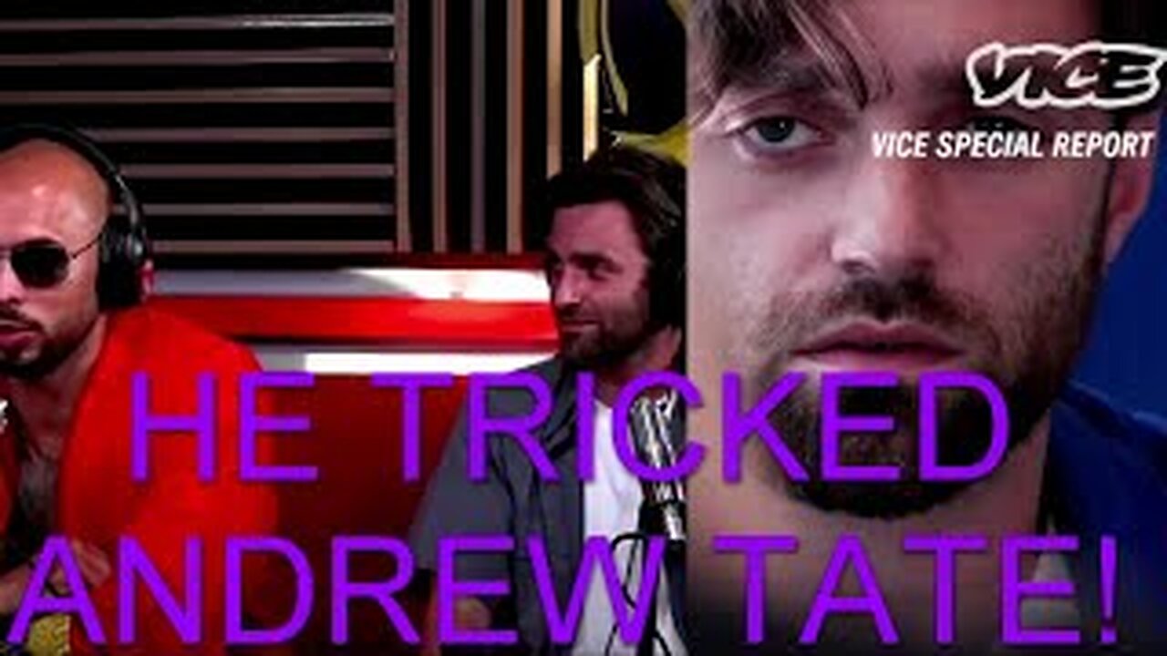 THE TRUE INTENTIONS BEHIND VICE W/ ANDREW TATE [VICE DOCUMENTARY ON ...