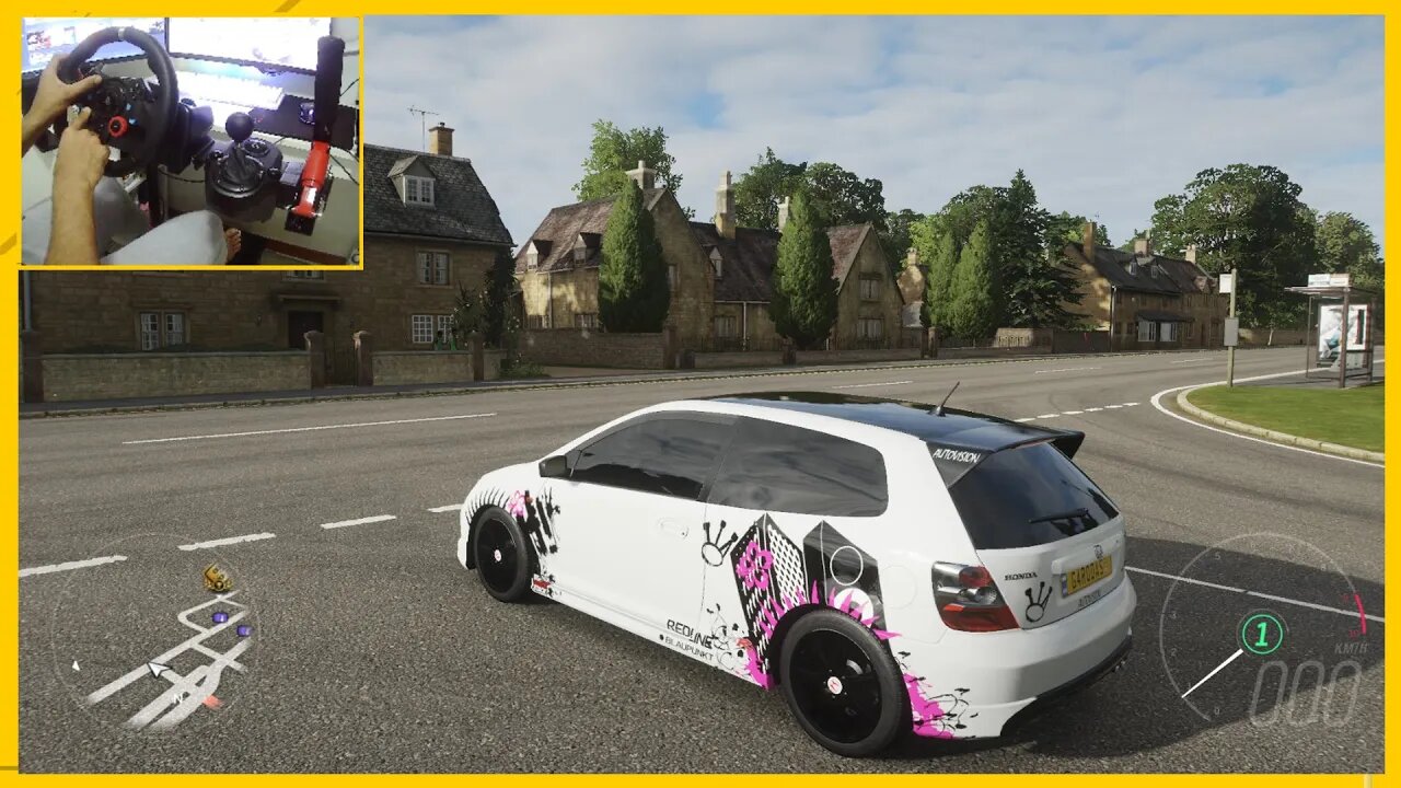 HONDA CIVIC TYPE-R - Forza Horizon 4 Gameplay FH4 / Logitech G29
