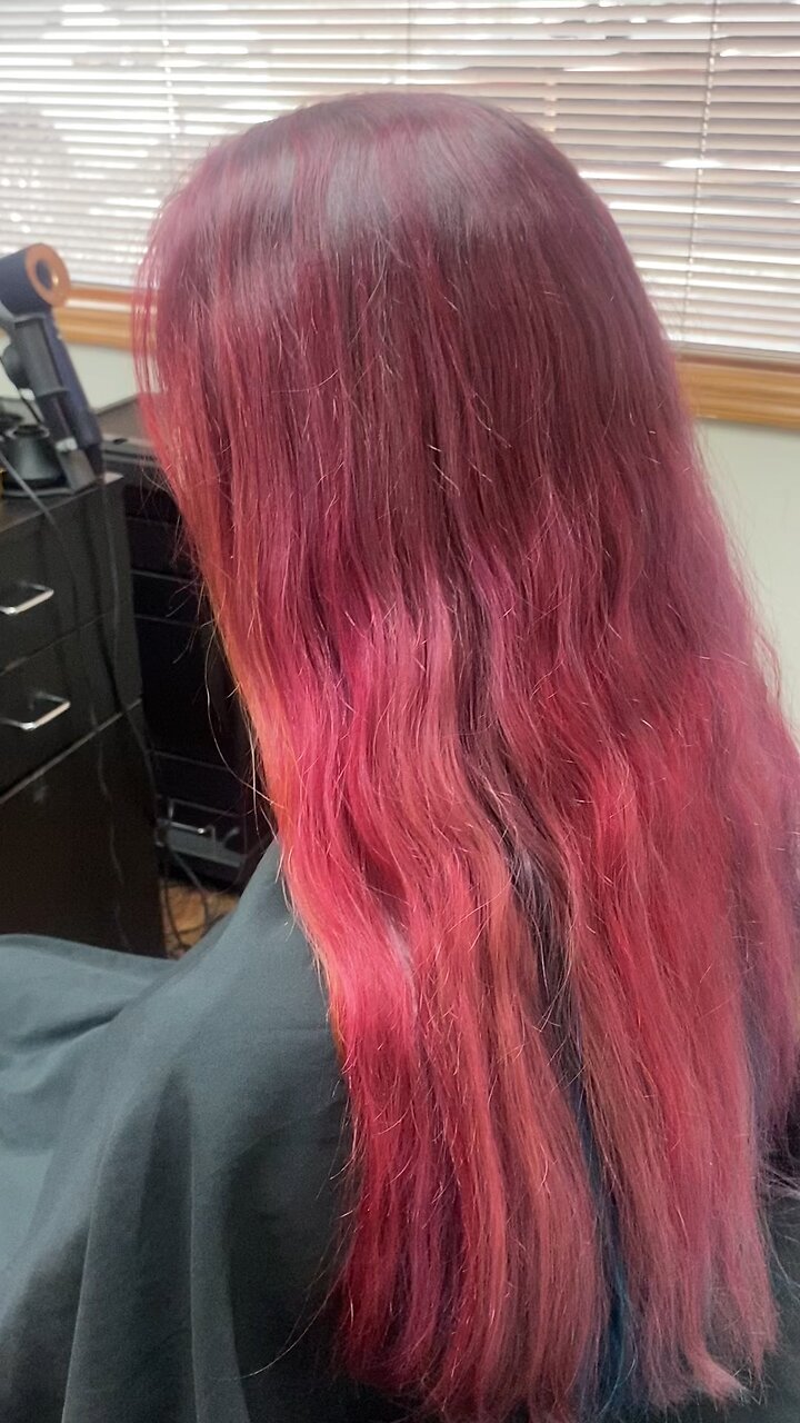 Gorgeous layered hair cut