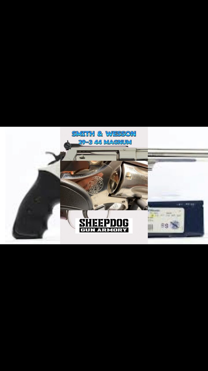 Smith & Wesson “29-3” 8.5” barrel 44 magnum revolver (stainless steel ...