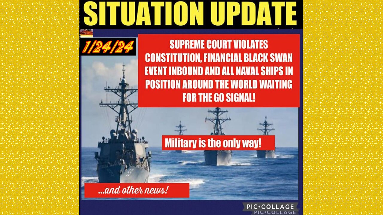 SITUATION UPDATE 1/24/24 - Conflicts In Red Sea, Child Trafficking/Sra ...