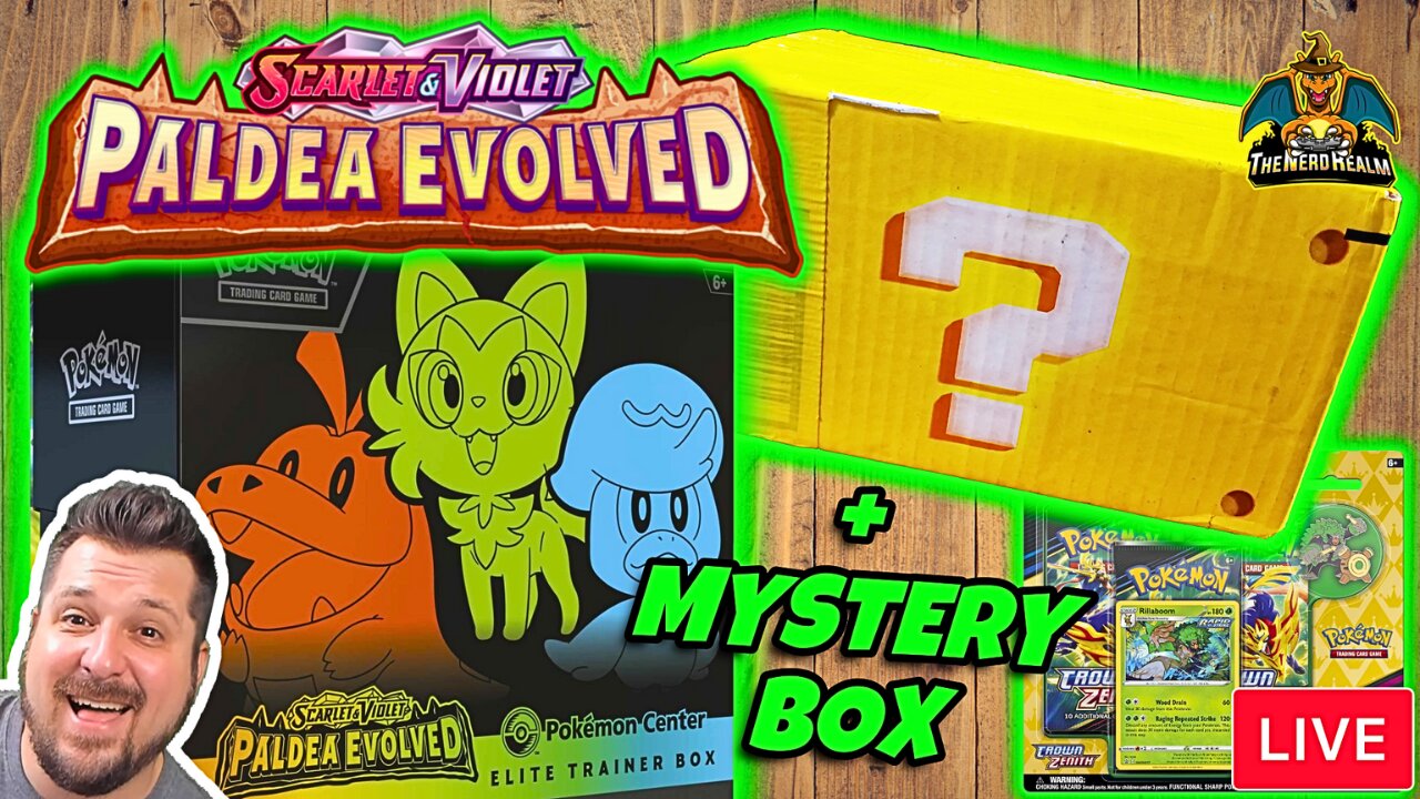 Paldea Evolved Exclusive PC ETB + Mystery Box! | Pokemon Cards Opening ...