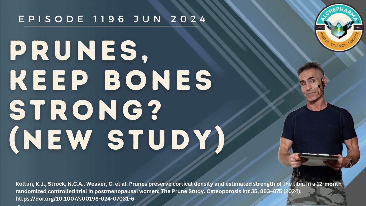 Prunes, Keep Bones Strong? (New Study)