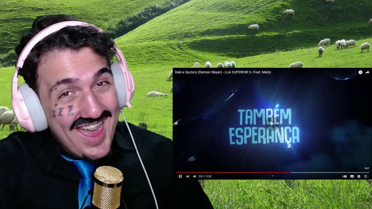 PASTOR REACT Daki e Gyutaro (Demon Slayer) - LUA SUPERIOR 6 | Feat. Meizy