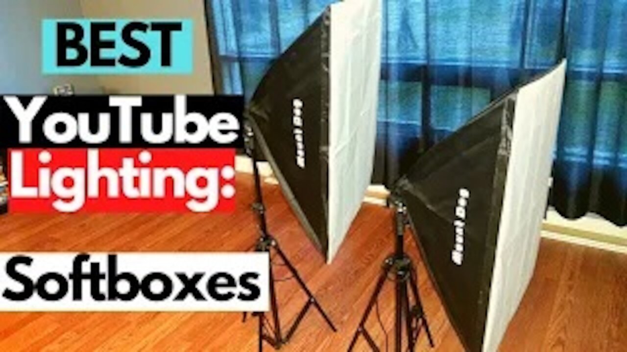 New YouTube Lighting Mountdog Softbox Lighting Kit 2021| Unboxing ...