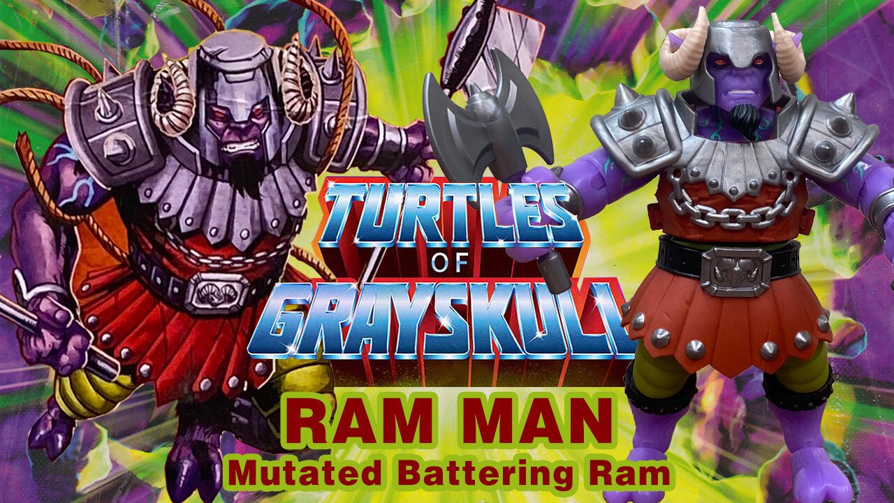 Ram Man (Mutated) - Turtles of Grayskull - Unboxing & Review