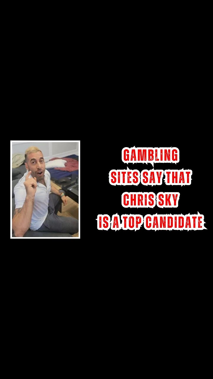 Chris Sky is a Top 3 Candidate in Toronto according to Gambling Sites
