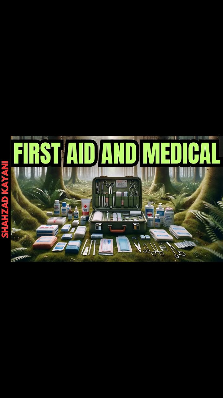 Beginner Prepper Basics Part 3 - First Aid And Medical