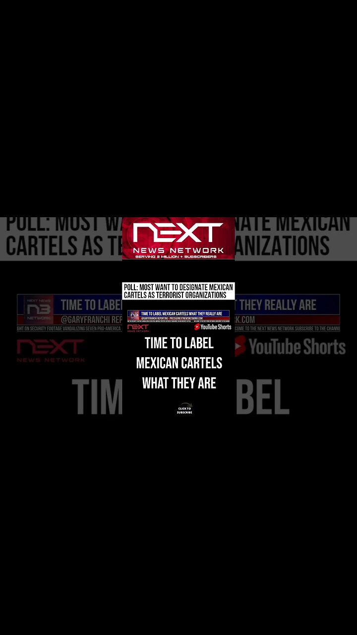 Time To Label Mexican Cartels What They Really Are #shorts