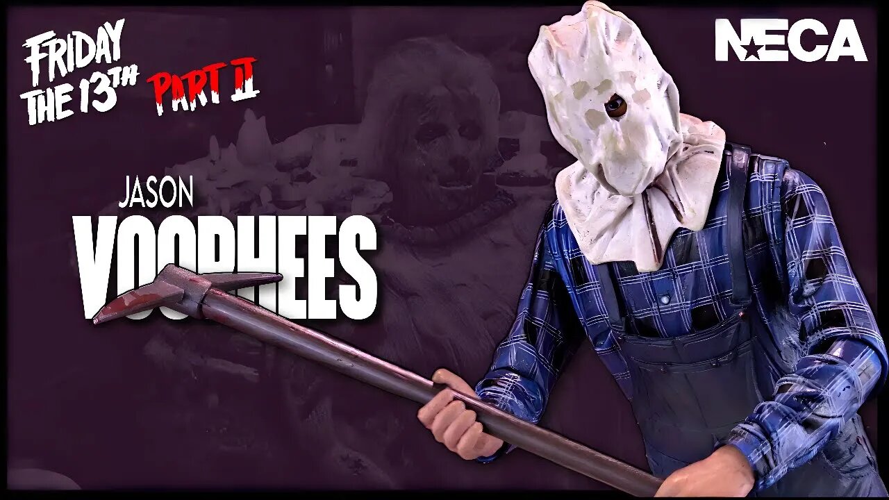 NECA Toys Friday the 13th Part 2 Ultimate Jason Voorhees Reissue Figure ...