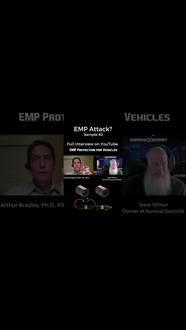EMP Attack? Sample 2 of 2 EMP Protection Devices. Interview with NASA ...