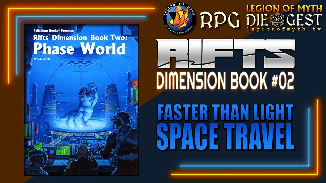 Rifts Dimension Book #02: Phase World - Faster-than-Light Space Travel