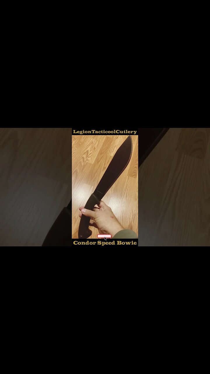 Condor Speed Bowie! #condorknives