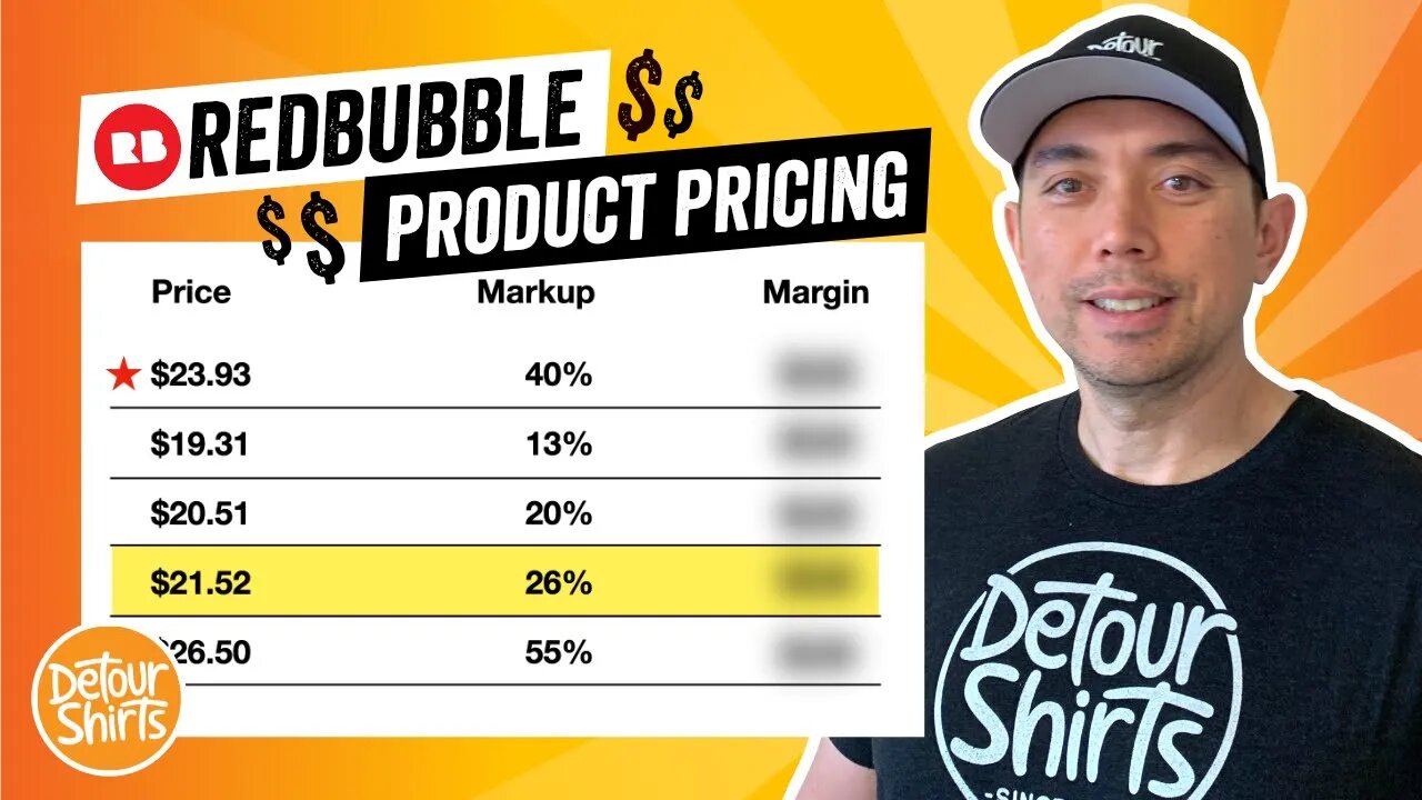 RedBubble Product Pricing (2021) What are Profit Margins & Markup for ...