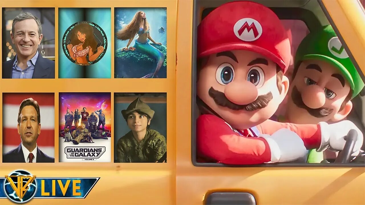 Mario & Mermaids | Disney v DeSantis | Peter Pan & The Guardians of The ...