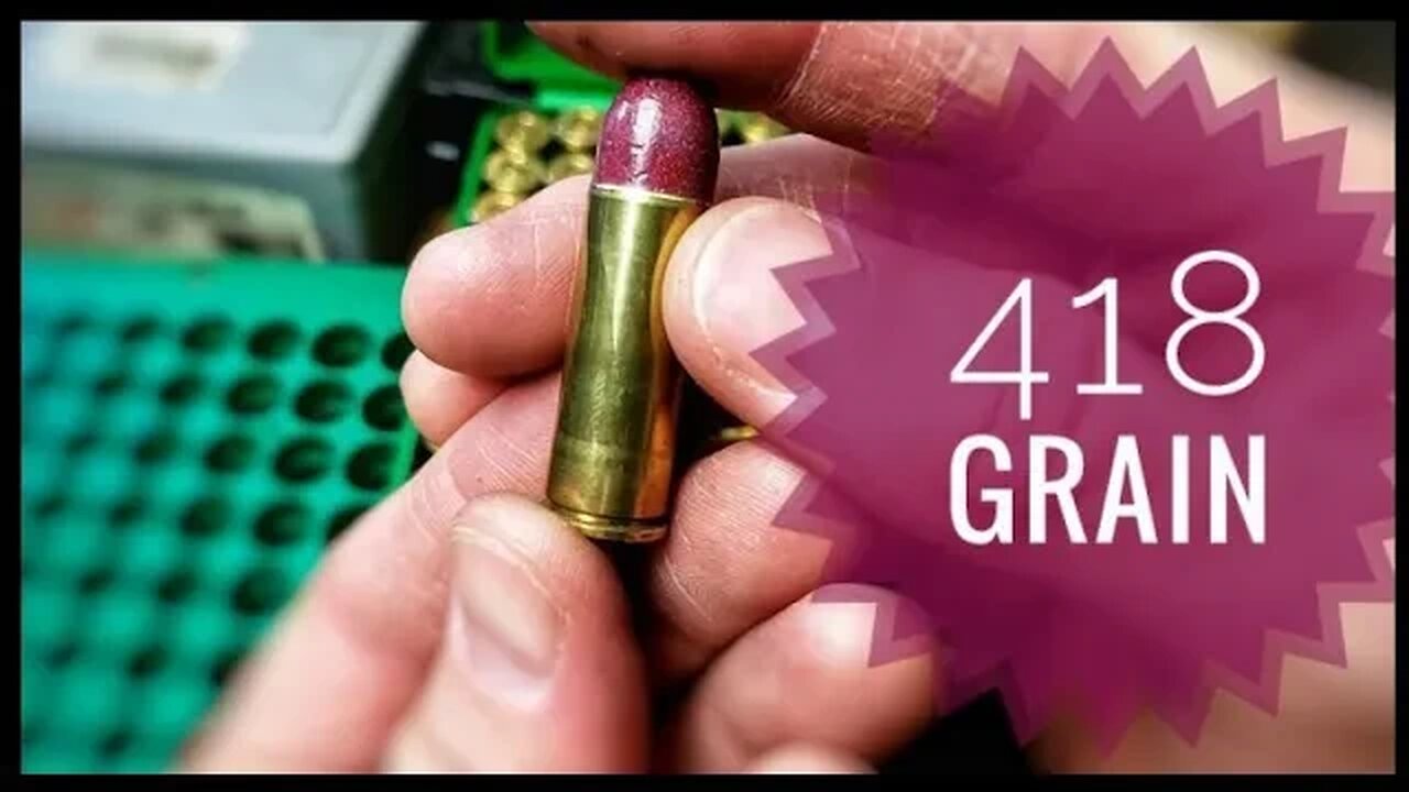 45 Colt - Cast Thumpers @ 418gr - Ramshot Enforcer - Remington Peters ...