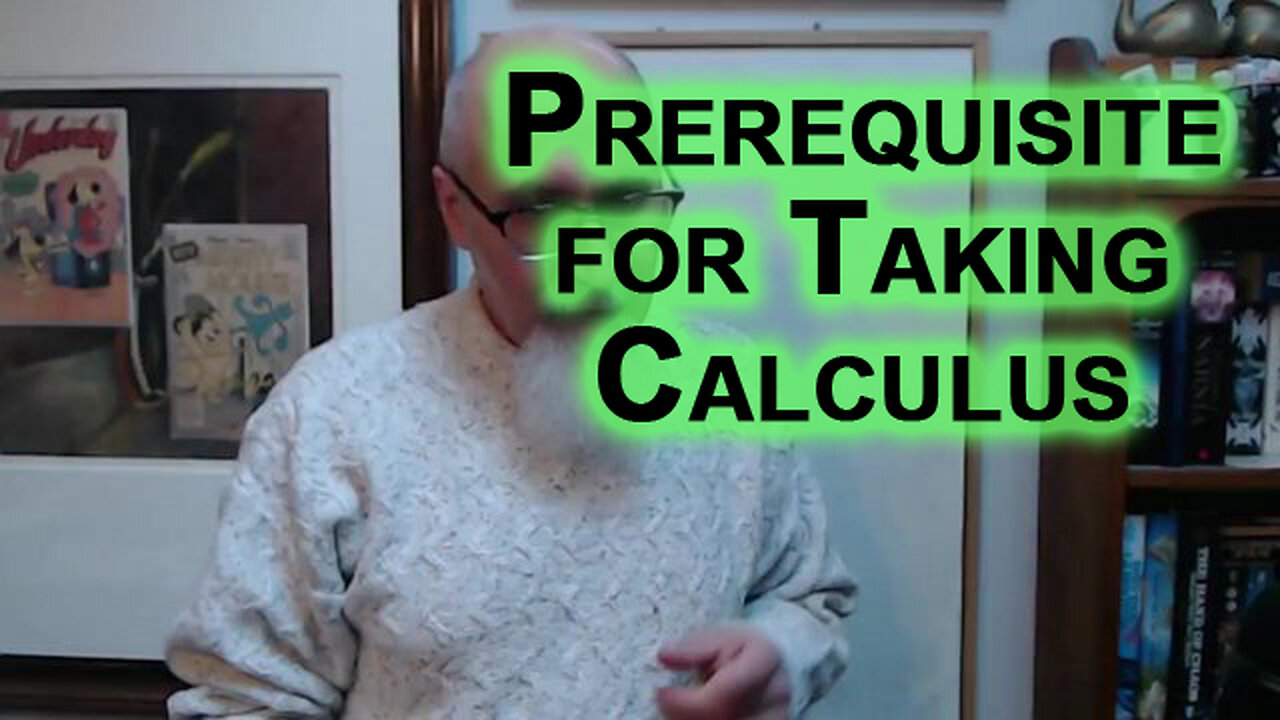 Prerequisite for Taking Calculus, What You Need to Know [ASMR Math]