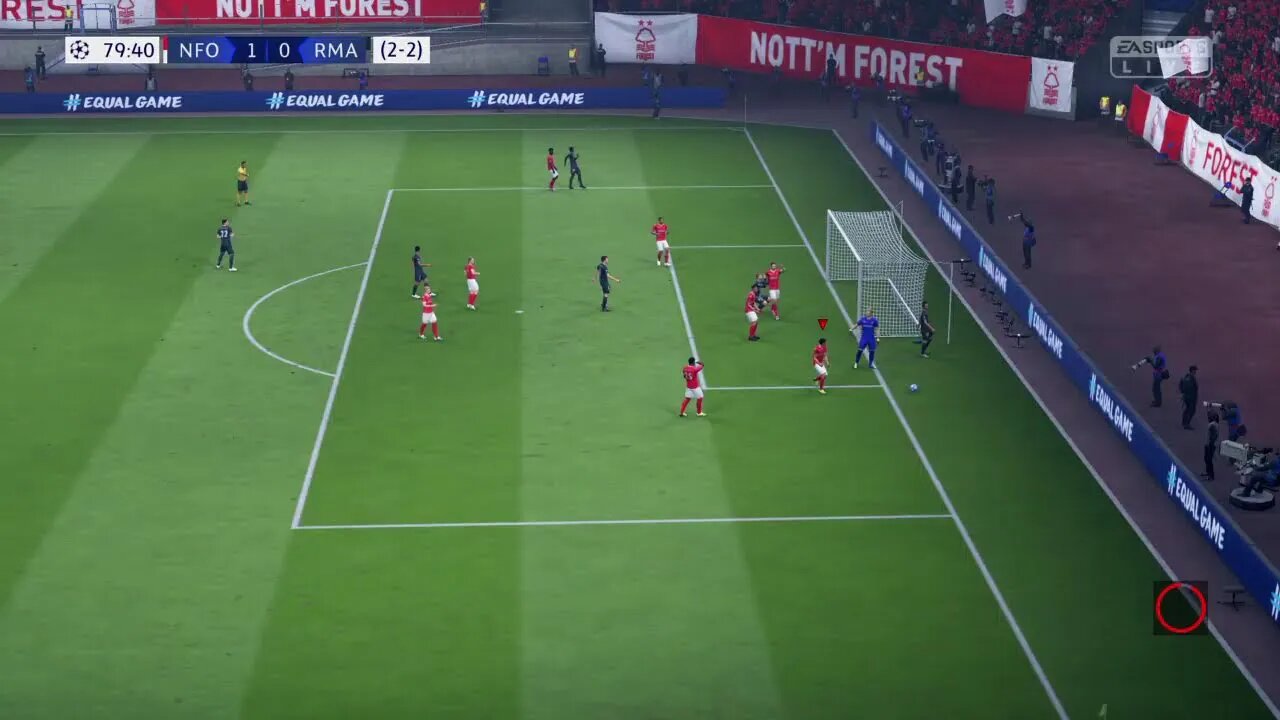 Nottingham Forest S:7 2024-2025 UEFA Champions League Quarterfinal Leg ...