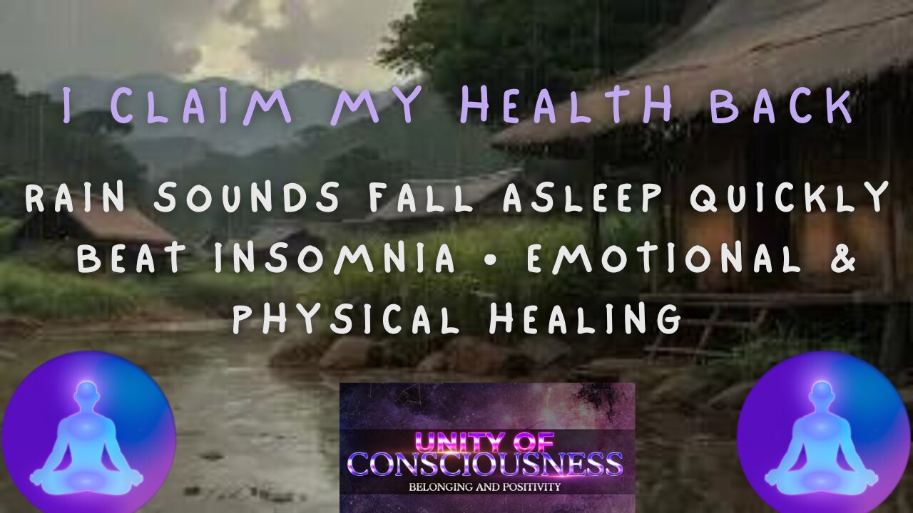 Rain Sounds, Fall Asleep QUICKLY • Beat Insomnia • Emotional & Physical ...