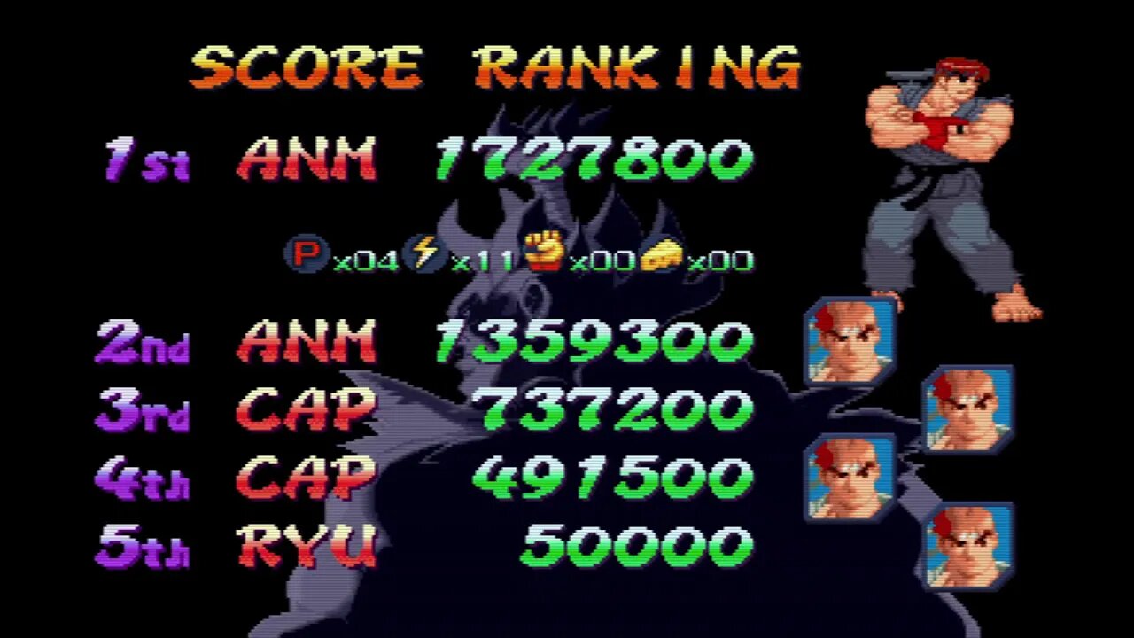 STREET FIGHTER ALPHA 2 RYU GAMEPLAY | GAMER ALANDAMME