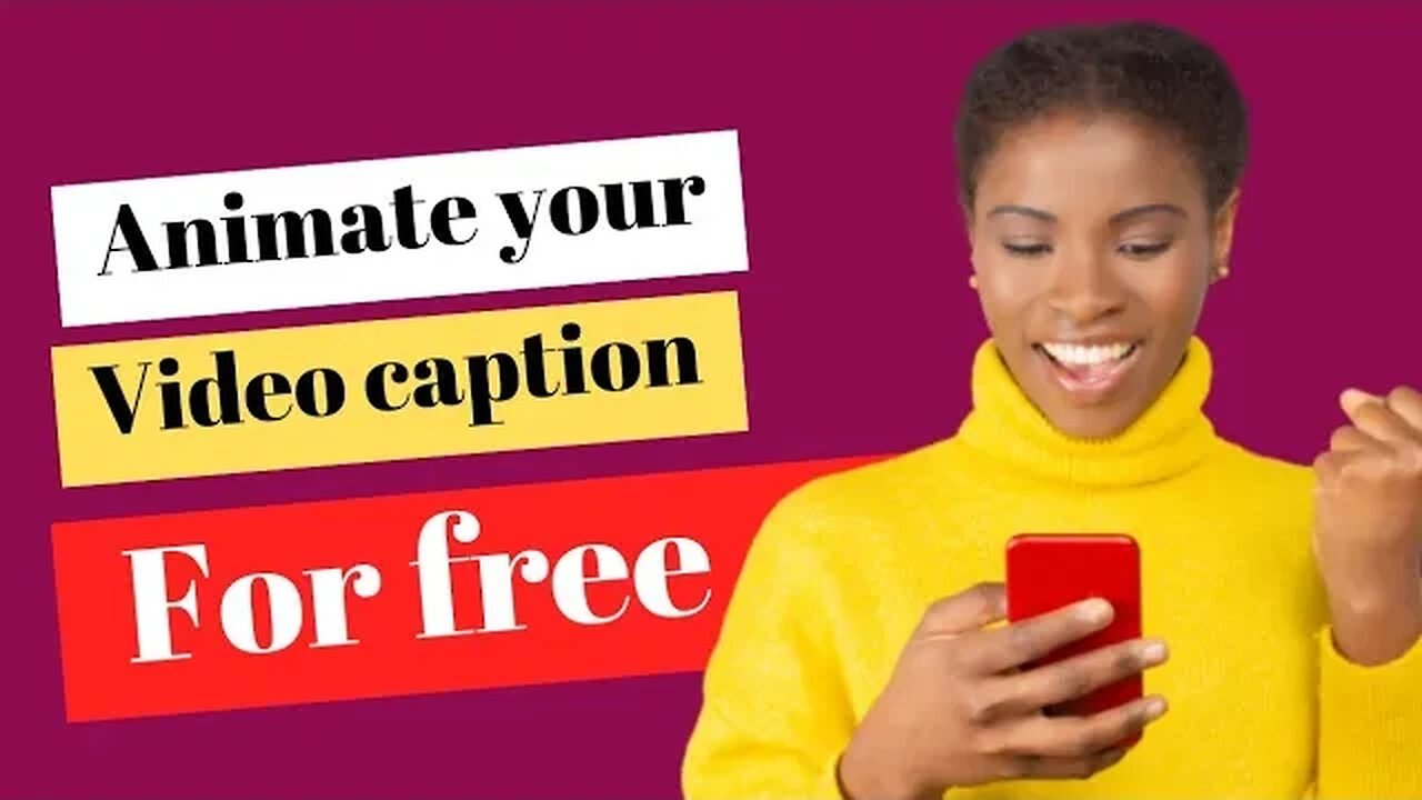 How to add animated captions to your video using this free app and your ...