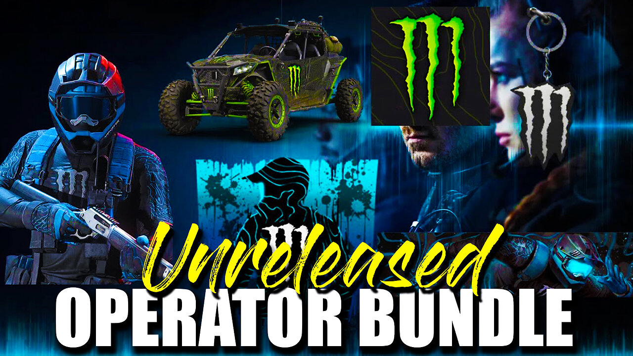 SECRET UNRELEASED Modern Warfare 3 Monster Energy Bundle (Leaked ...