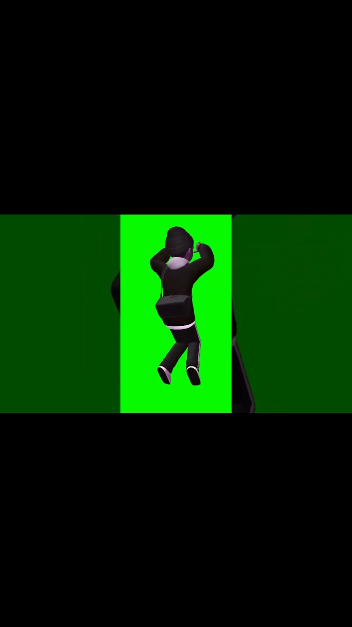 Vídeo de Animação - Avatar correndo - Chroma Key - Green Screen