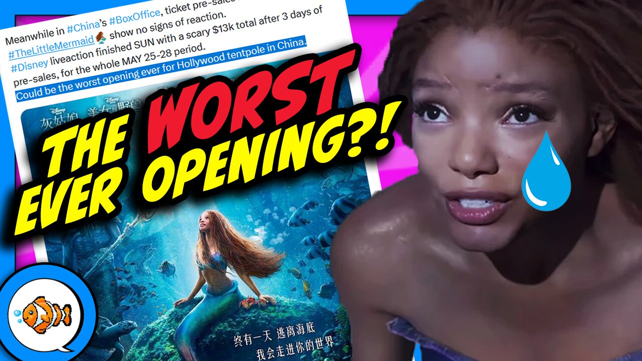 The Little Mermaid: WORST OPENING EVER in China for Disney Hollywood ...