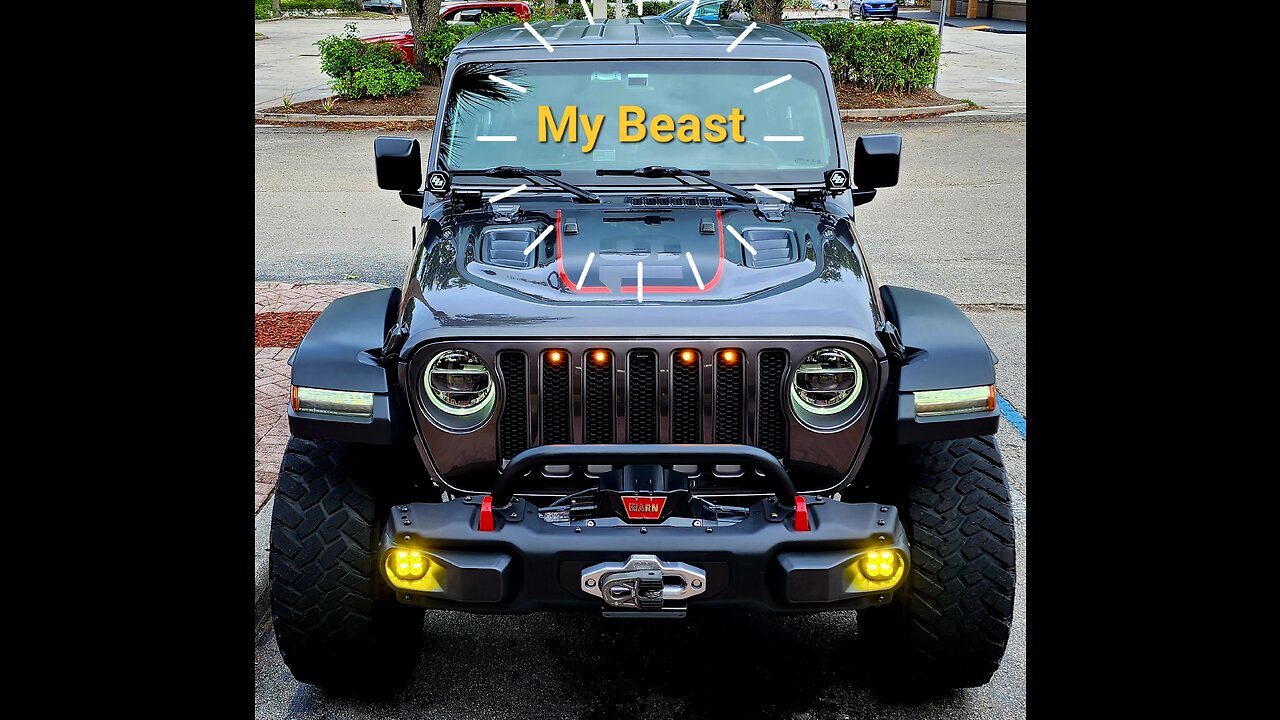 A Quick Look at My Beautiful Beast: Jeep Wrangler JL Unlimited Rubicon ...