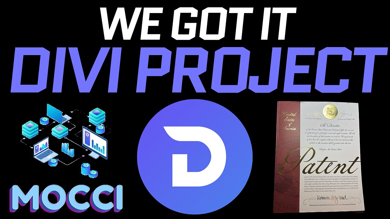 Divi Project Update! 2023 started out great with the patent granted for MOCCI