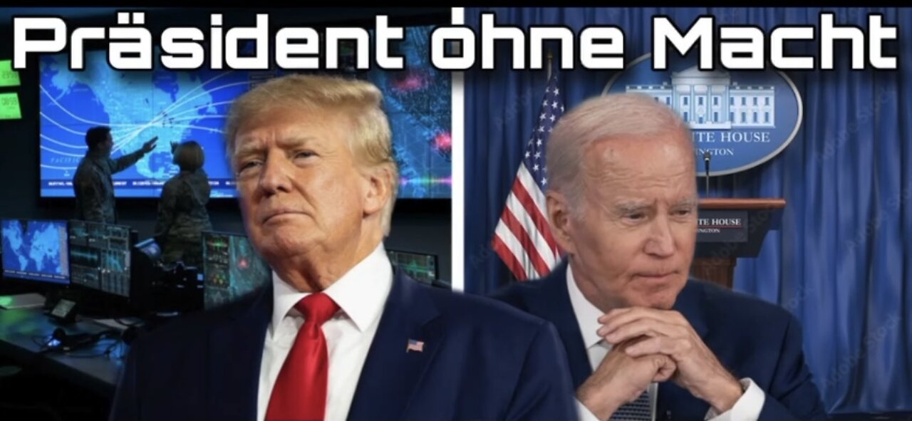 Trump bestätigt Devolution-Theorie: Joe Biden hat keine Macht. Lion ...