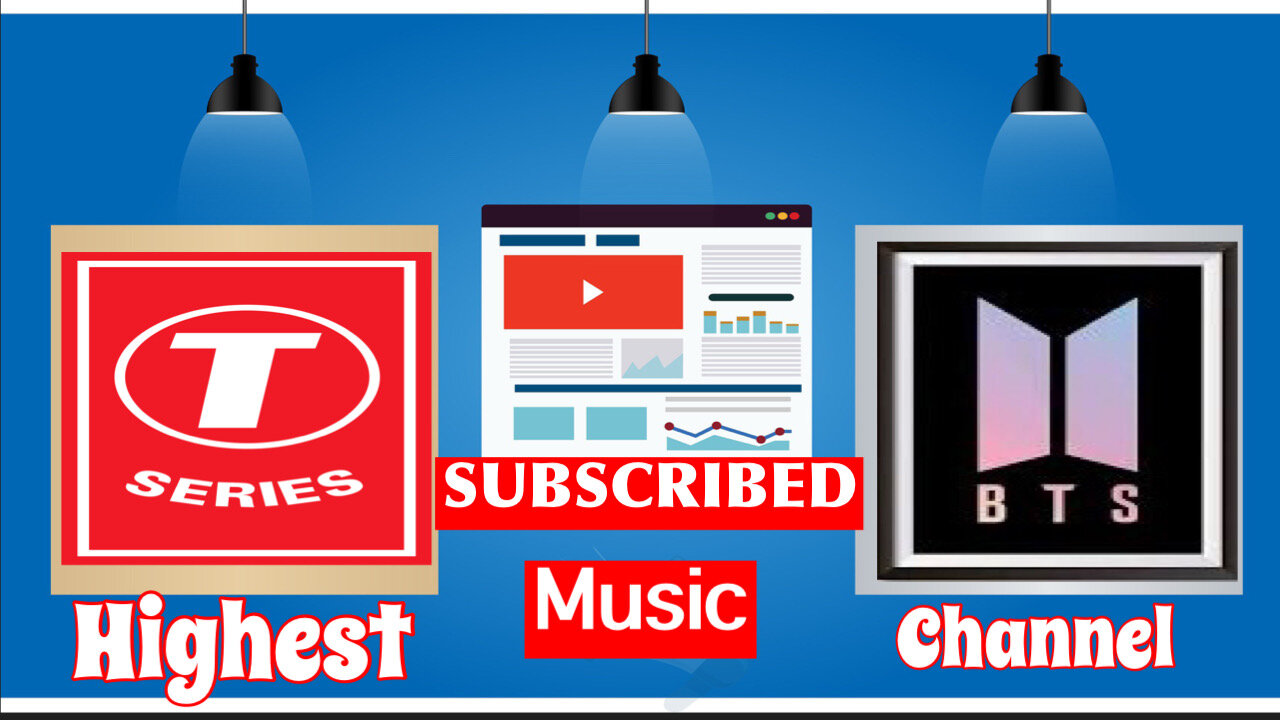 Most Subscribed YouTube Music channel 2022--2023 | Top 50 Most ...