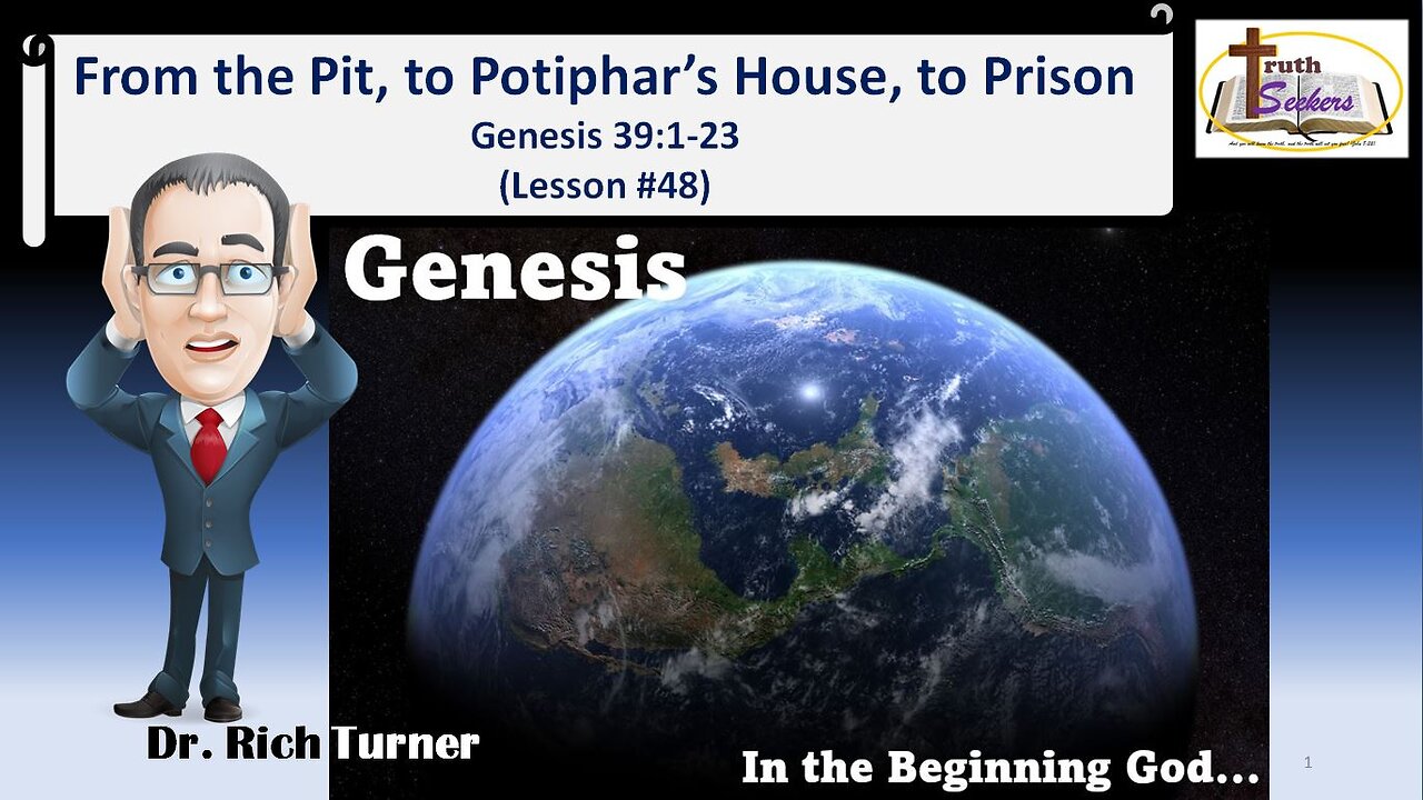 Genesis – Chapter 39:1-23 - From the Pit, to Potiphar’s House, to ...