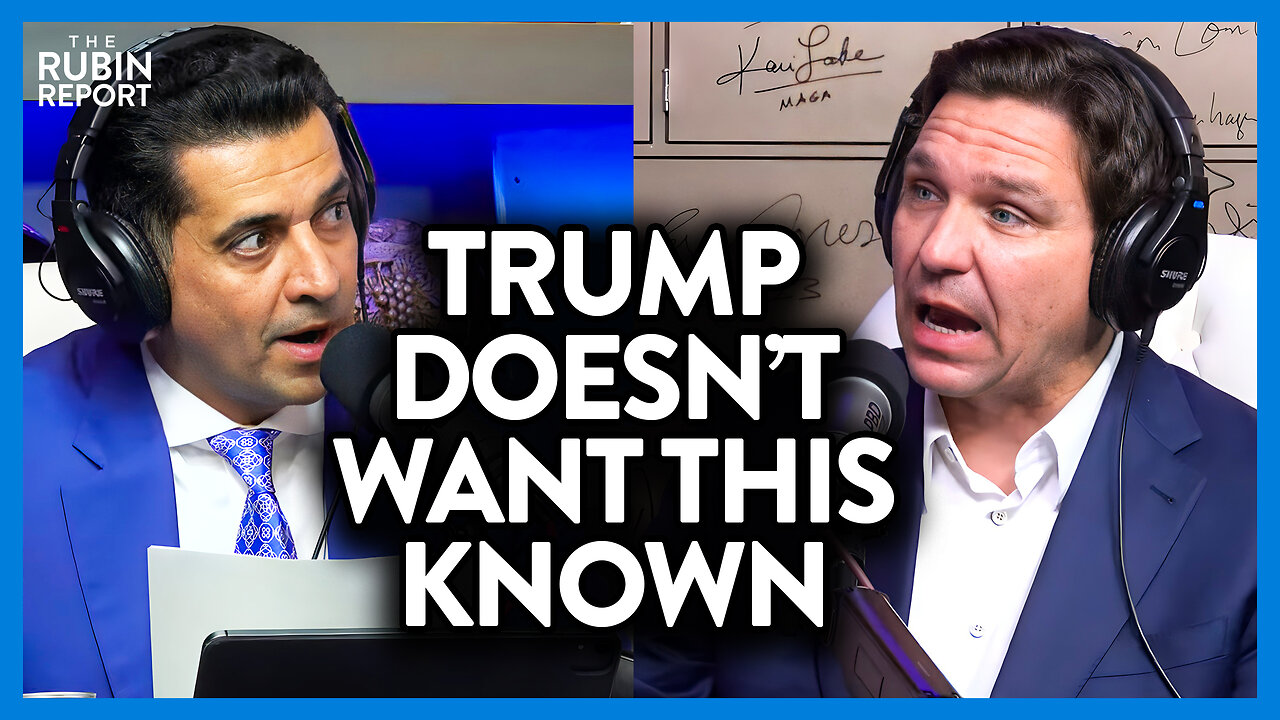 Watch Patrick Bet-David's Face When DeSantis Reveals Trump's BTS Covid ...